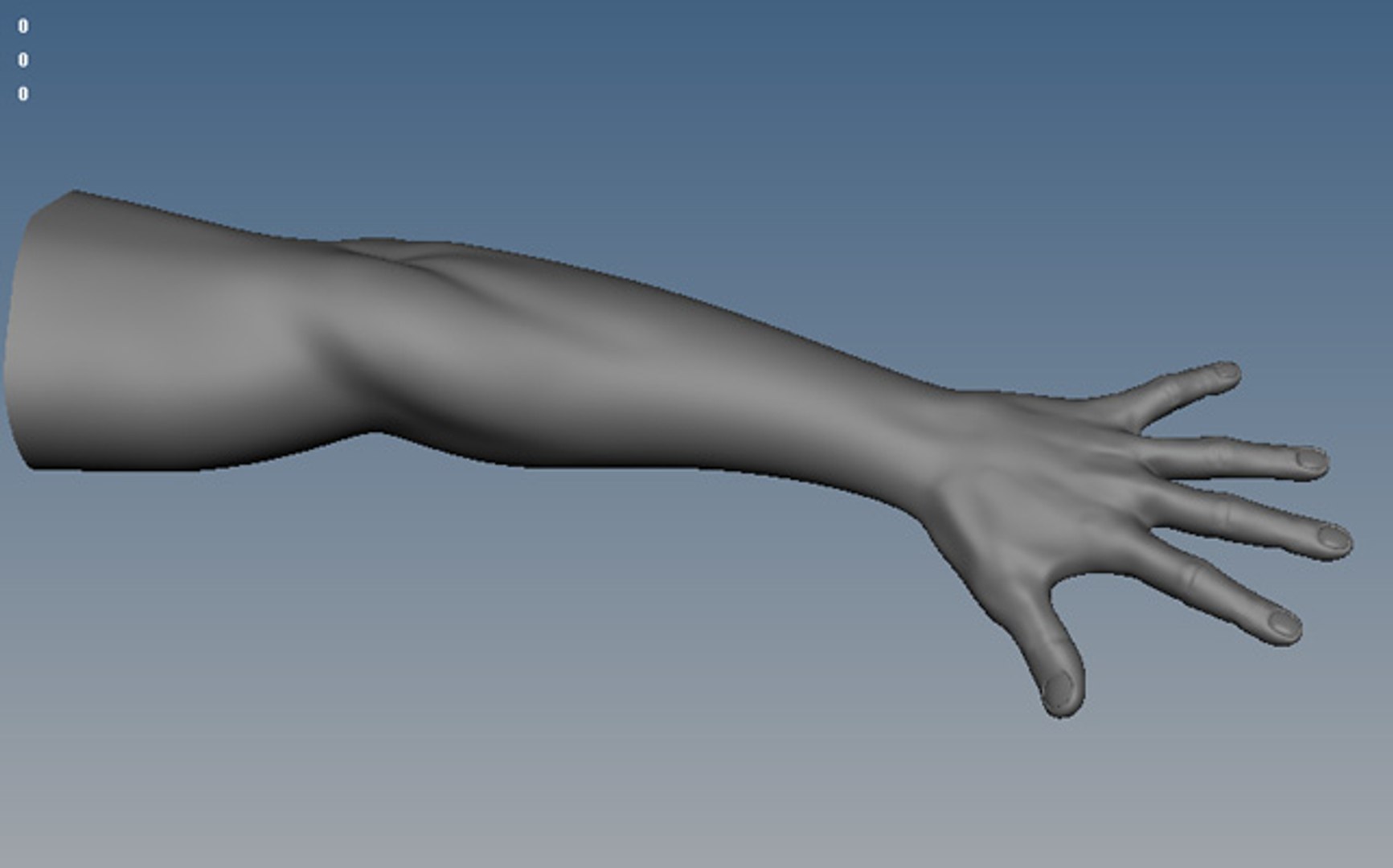Human Hand Glove 3d Obj