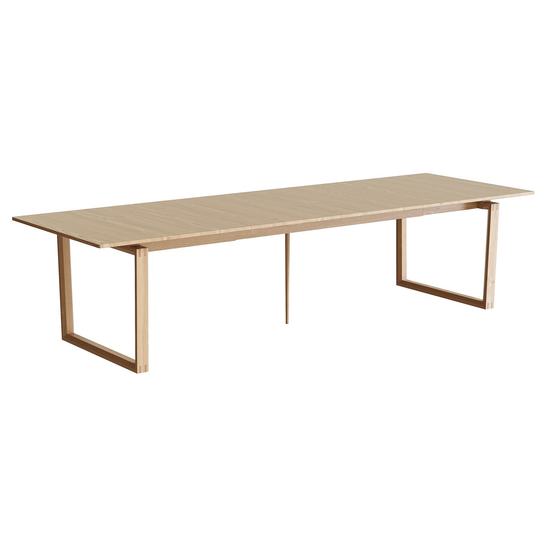 3D Bolia Calma Chair Nord Table Dining Set - TurboSquid 2225975