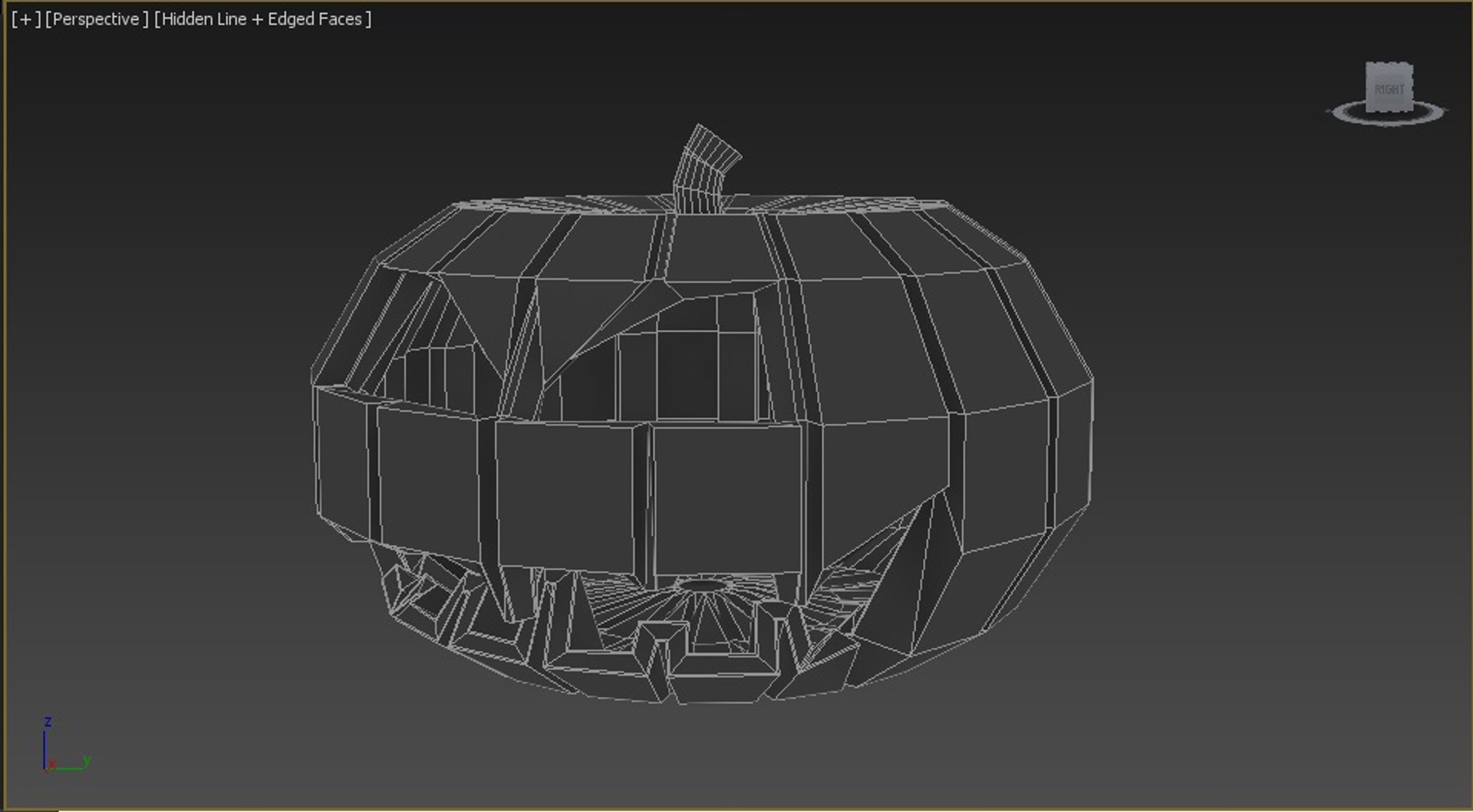 free pumpkin 3d model