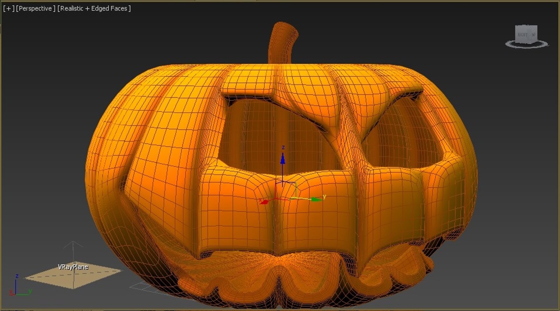 free pumpkin 3d model
