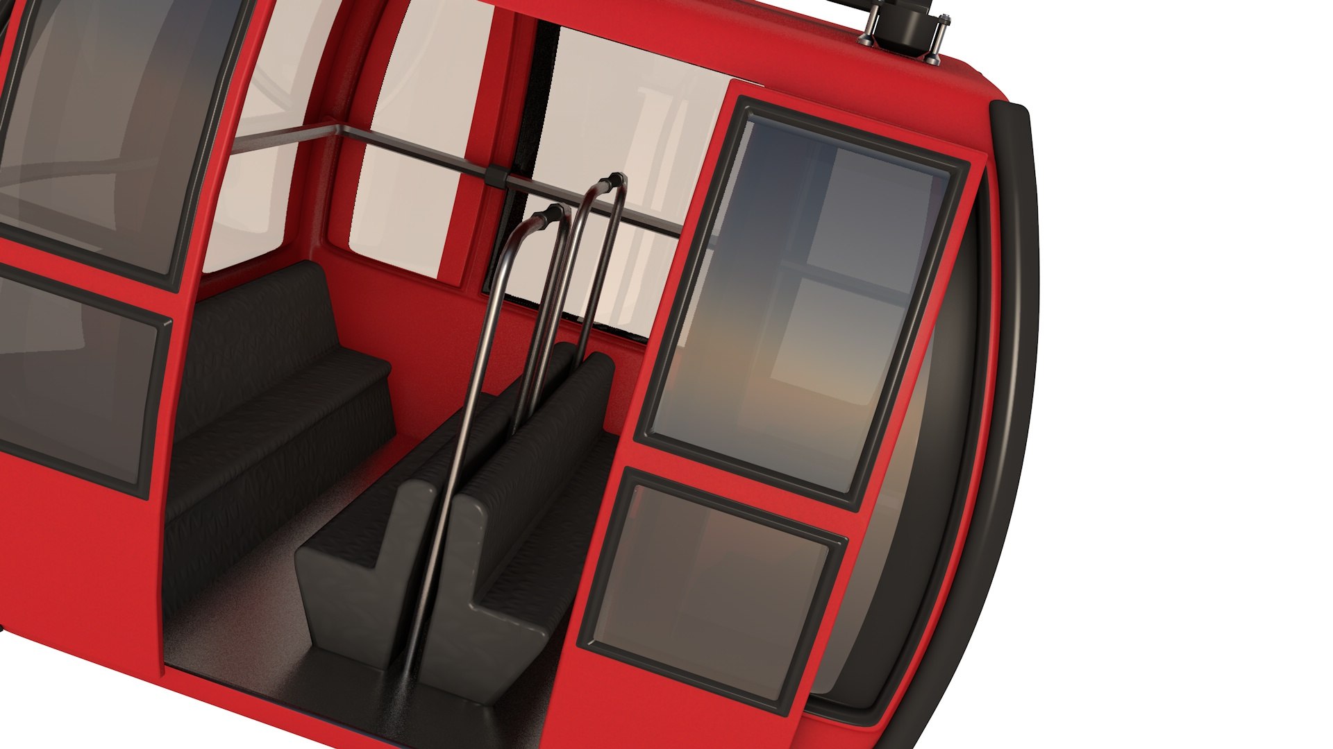 3D Ski Gondola Lift Towers Collection Model - TurboSquid 1879257