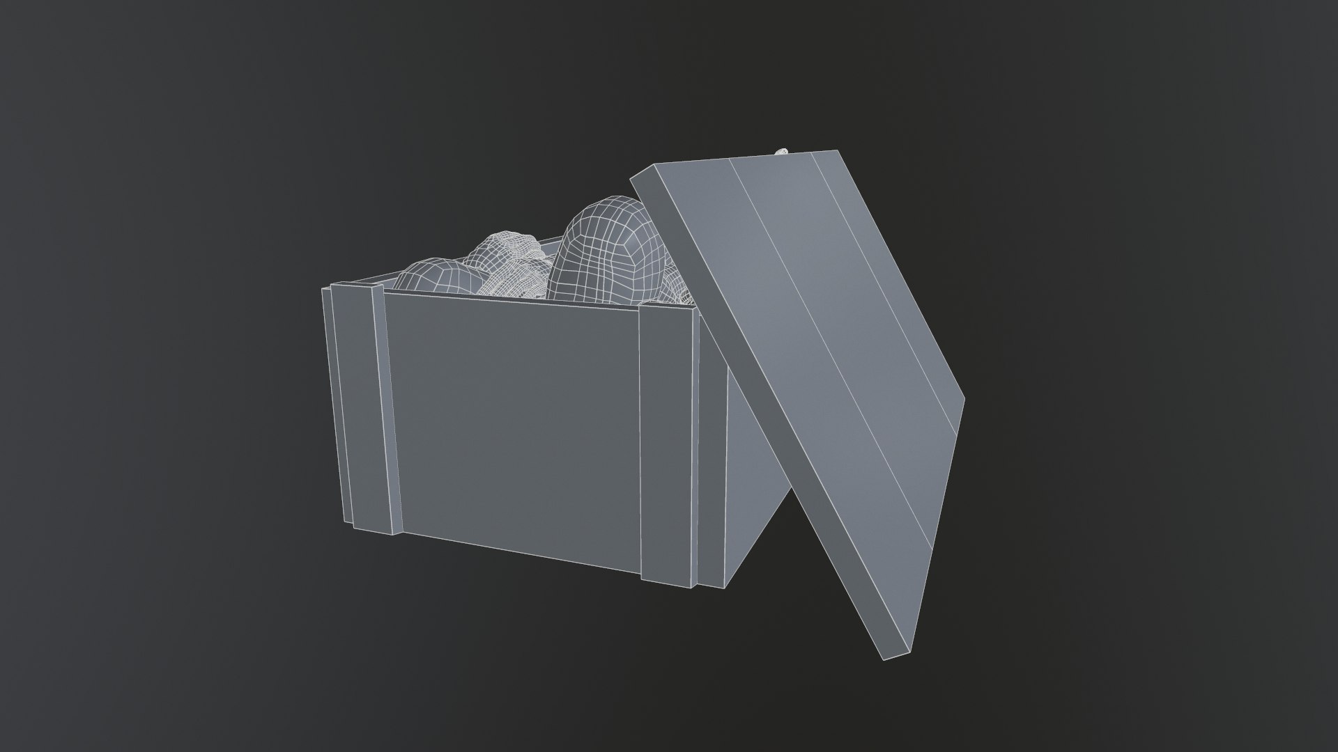 3D Model Coffin With Human Remains - TurboSquid 2314808