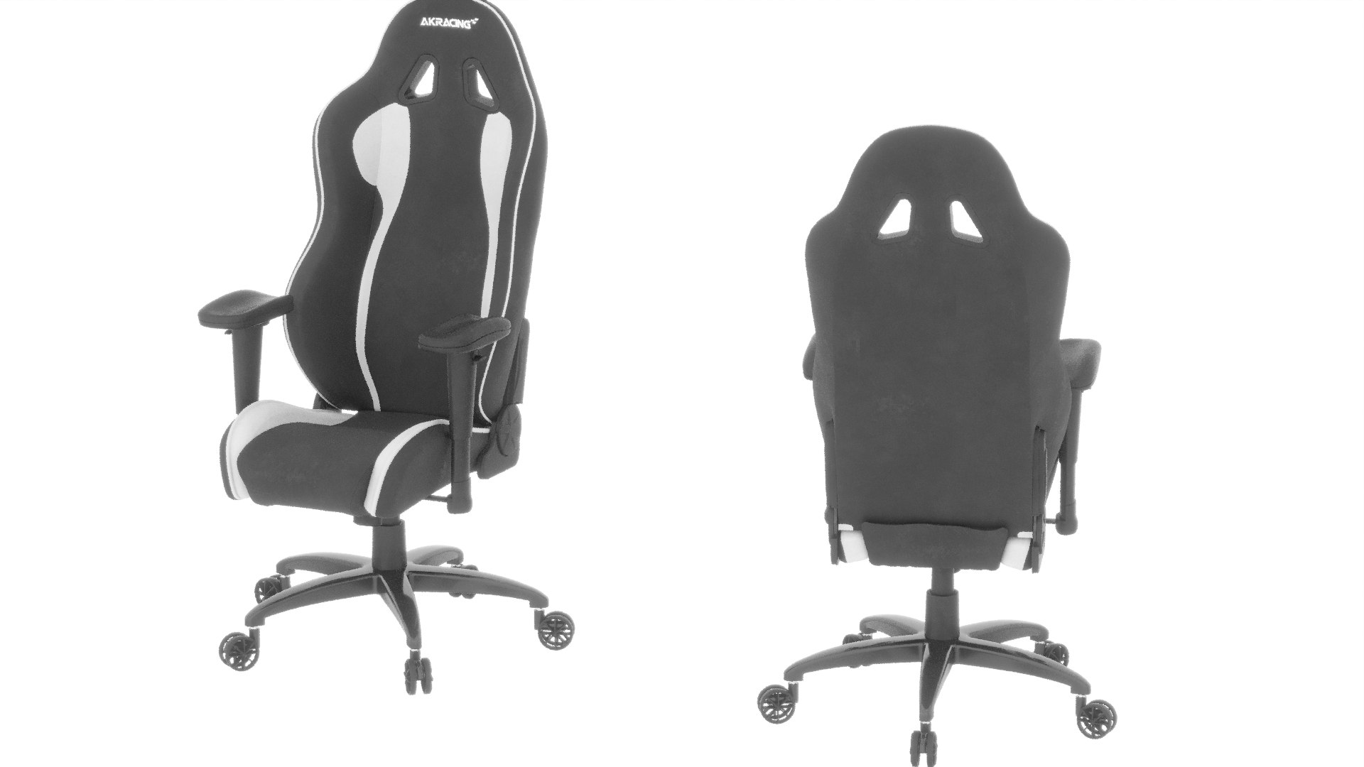 Akracing Ergonomic AKR Nitro Gaming Seat Armchair Chair 3D Model ...