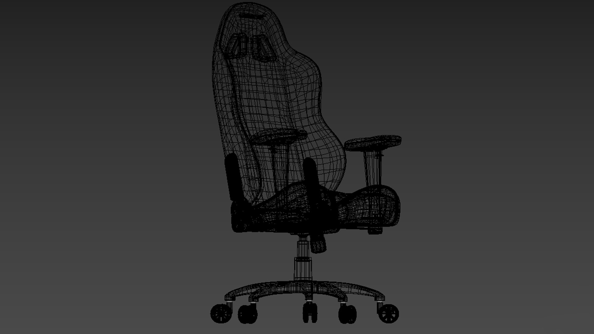 Akracing Ergonomic AKR Nitro Gaming Seat Armchair Chair 3D Model ...