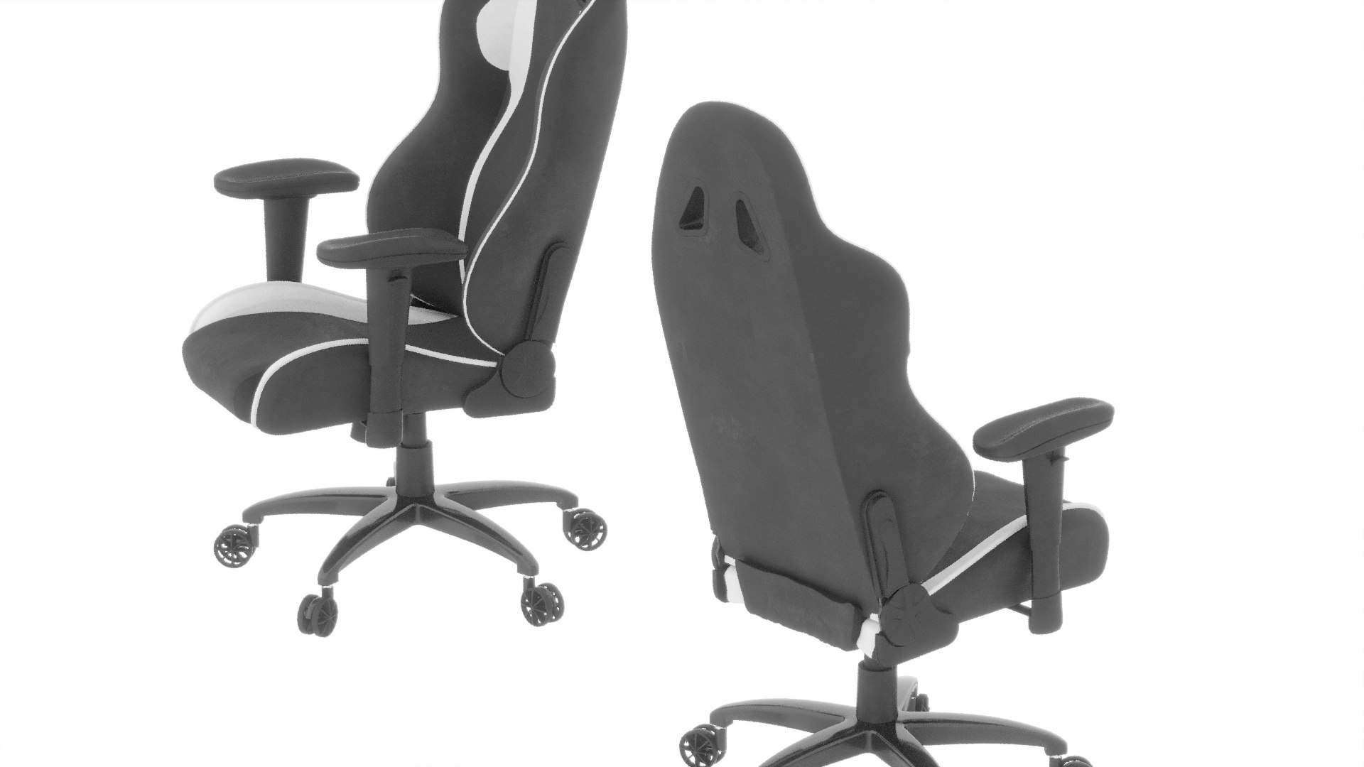 Akracing Ergonomic AKR Nitro Gaming Seat Armchair Chair 3D Model ...