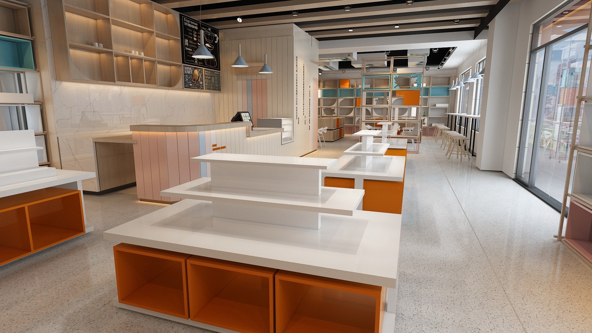 3D Book Bar Model - TurboSquid 2113467