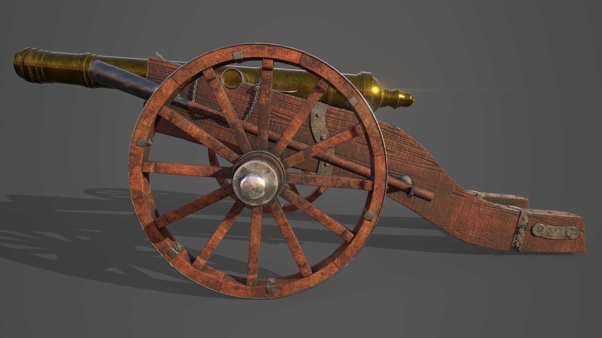 3D model Field Cannon - TurboSquid 1896524