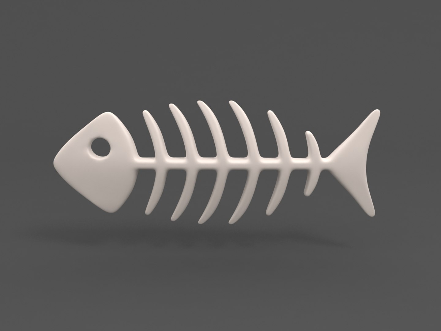 Fish Bone 3D Model - TurboSquid 1239357