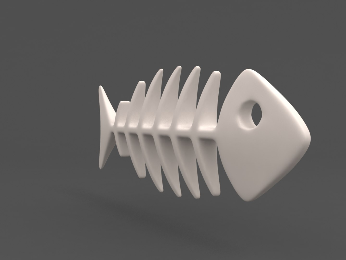 Fish Bone 3D Model - TurboSquid 1239357