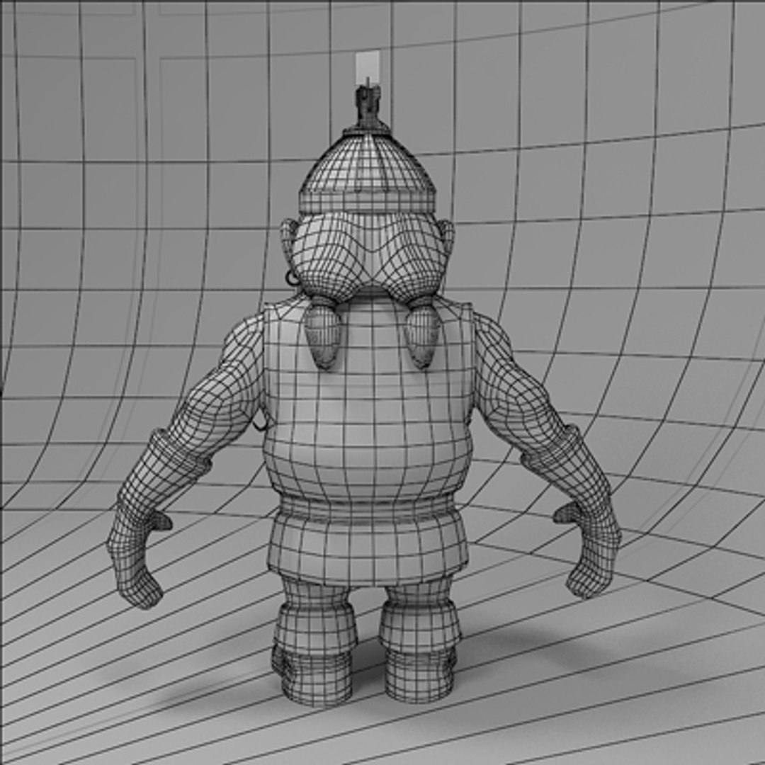 3d Dwarf Fairy Tale Model