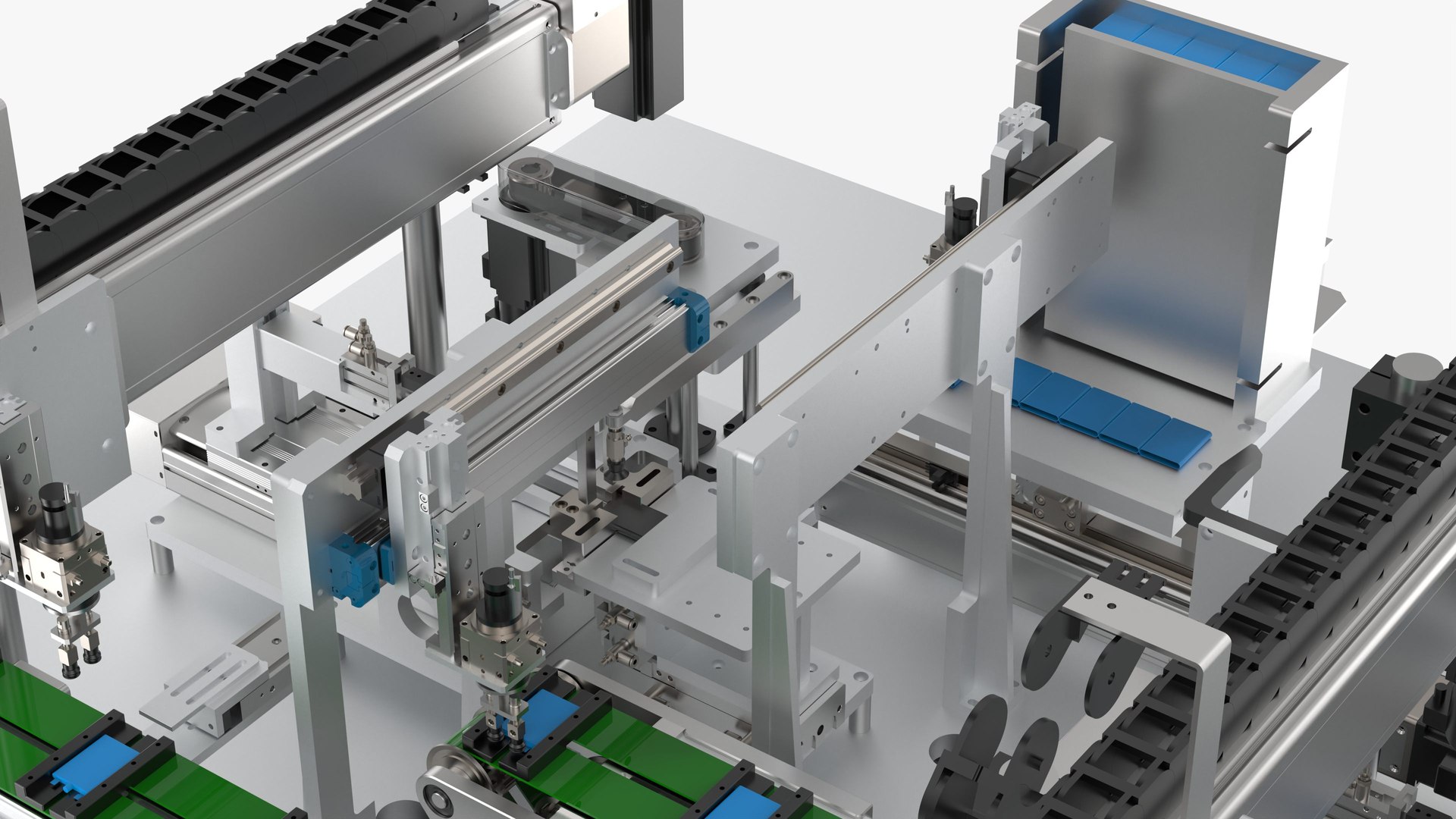 Automatic Small Square Battery Shelling Machine 3D Model - TurboSquid ...