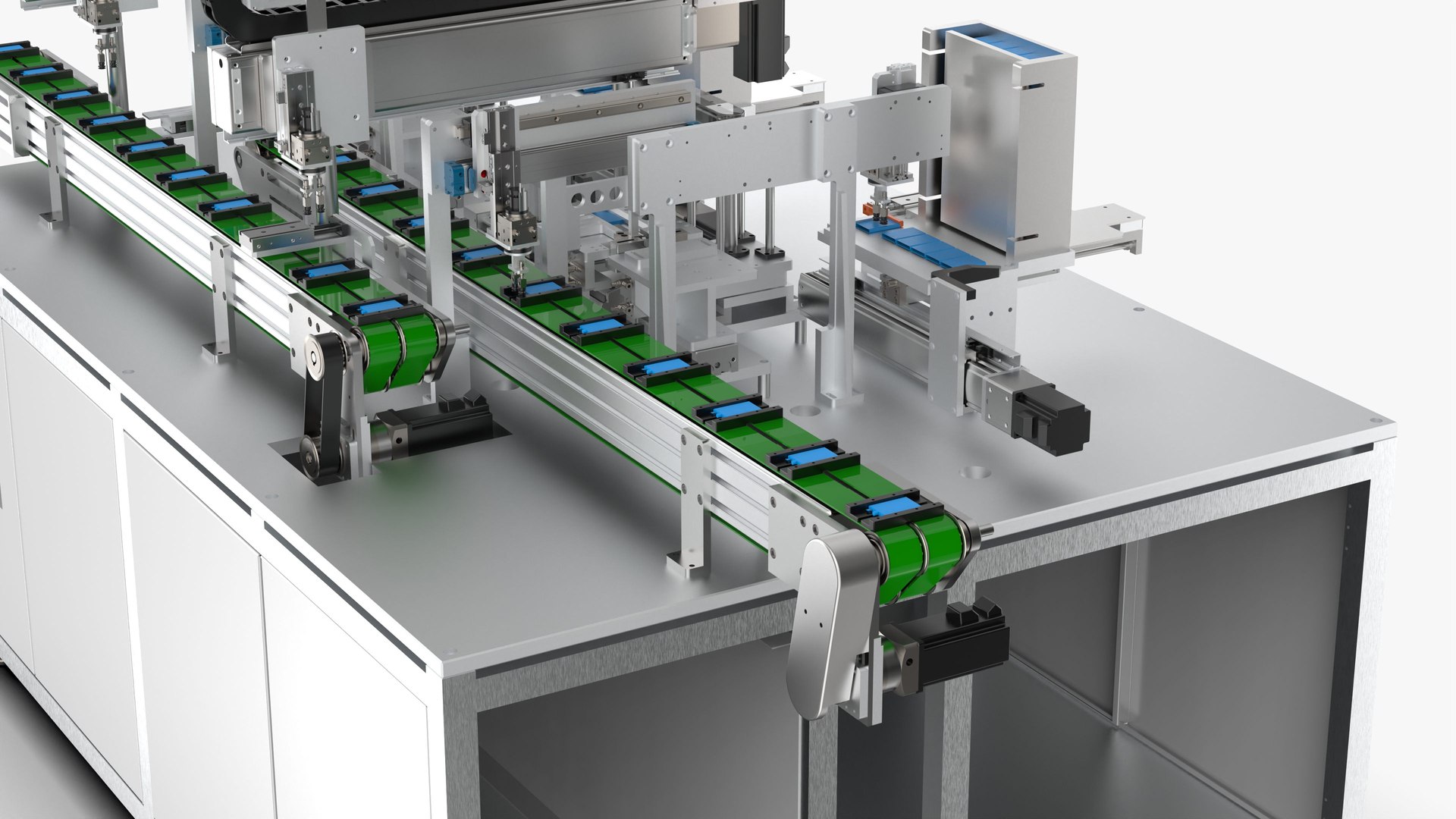 Automatic Small Square Battery Shelling Machine 3D Model - TurboSquid ...