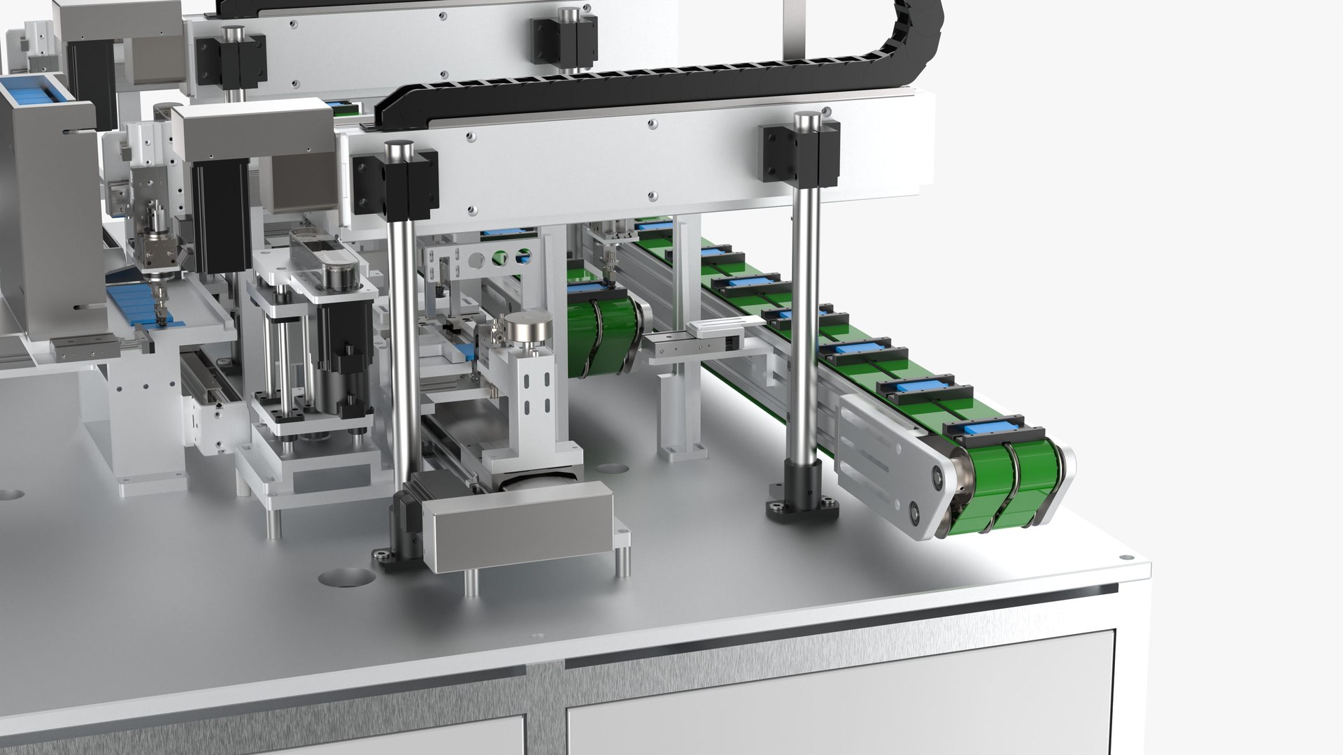 Automatic Small Square Battery Shelling Machine 3D Model - TurboSquid ...