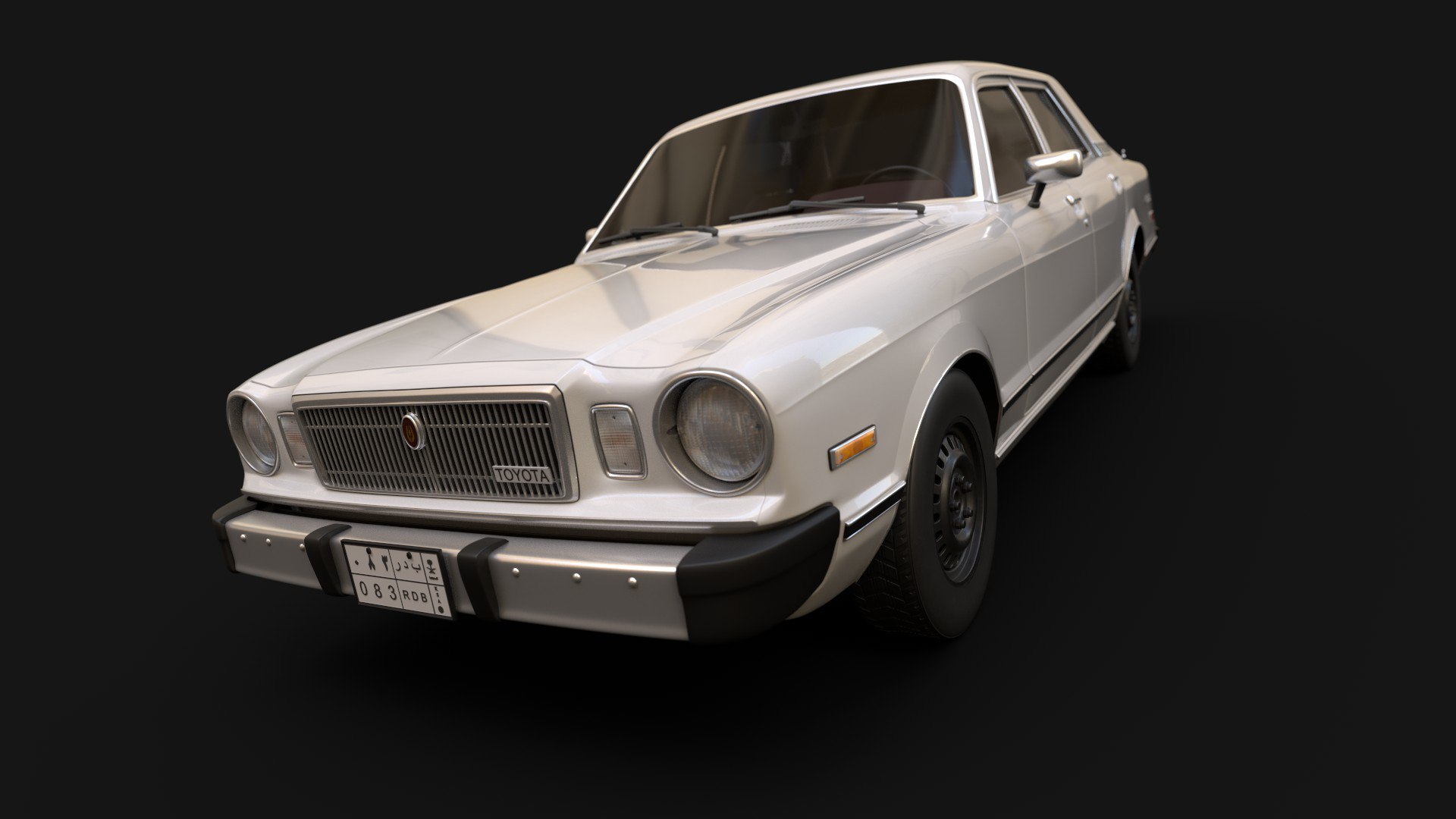 Toyota Cressida 1980 3D Model - TurboSquid 1977812