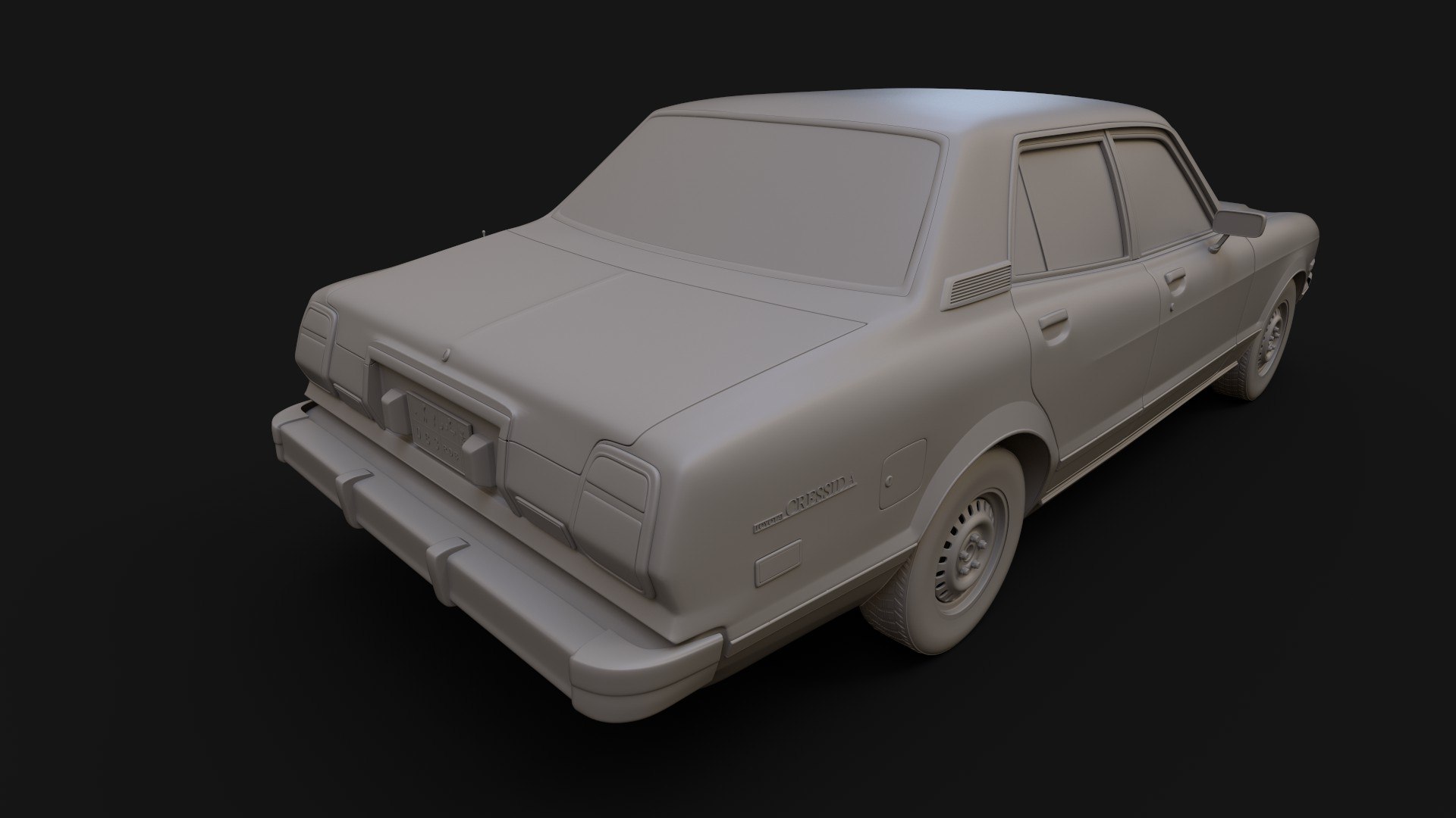 Toyota Cressida 1980 3D Model - TurboSquid 1977812