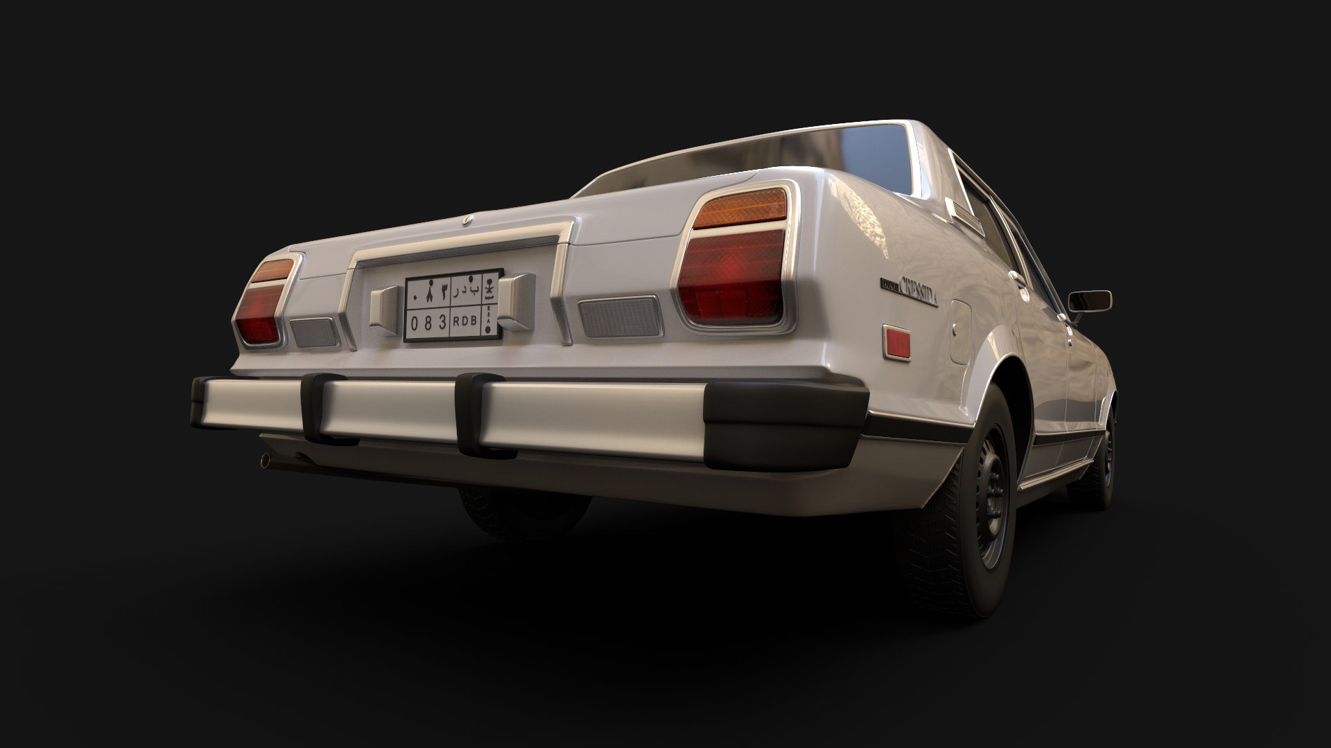 Toyota Cressida 1980 3D Model - TurboSquid 1977812