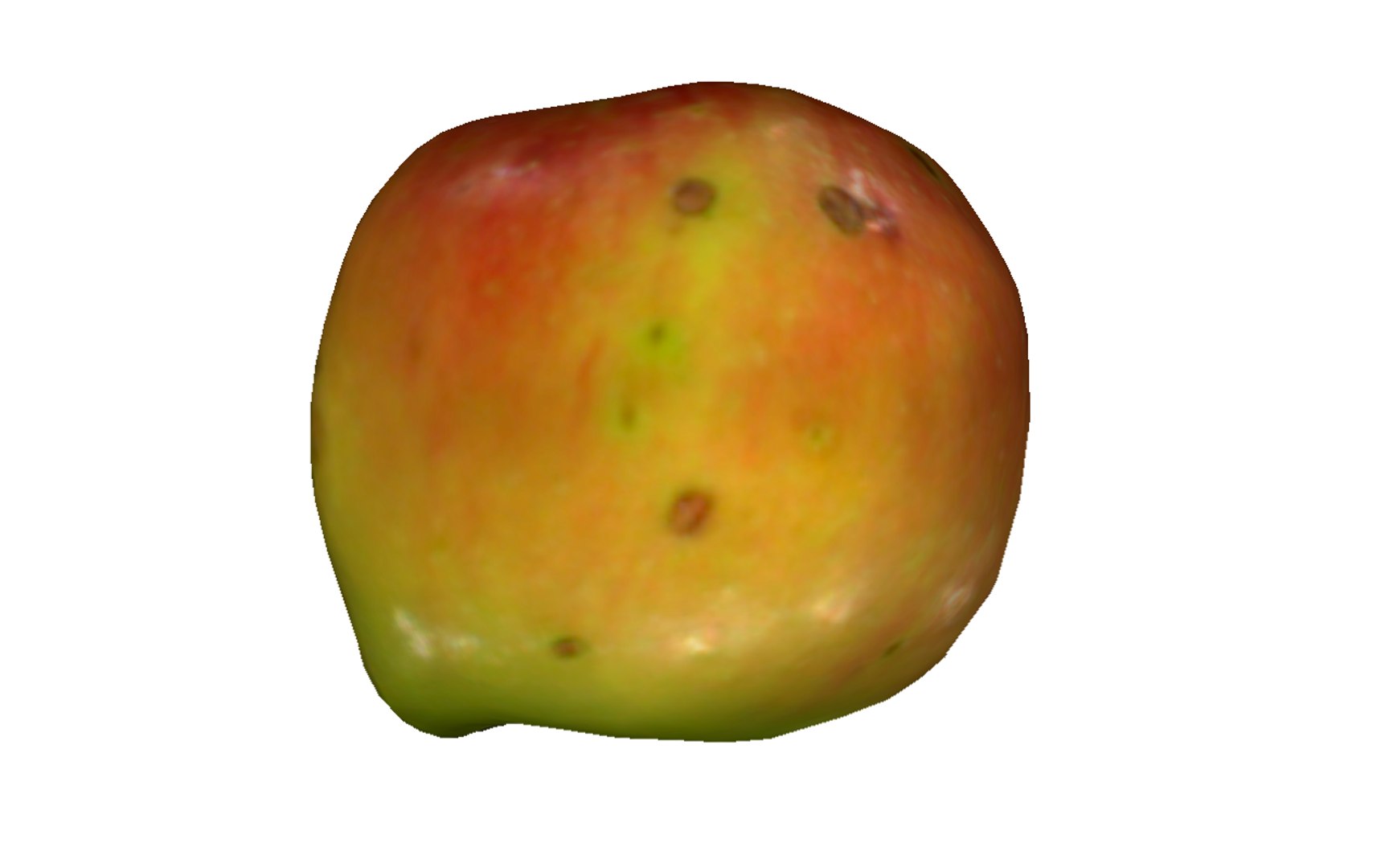 Half Apple 3D - TurboSquid 1630593