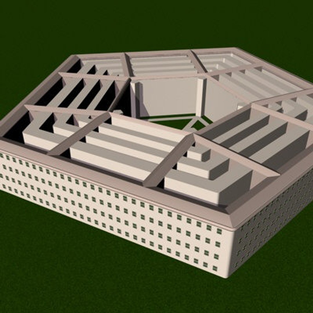 Pentagon D 3d Model