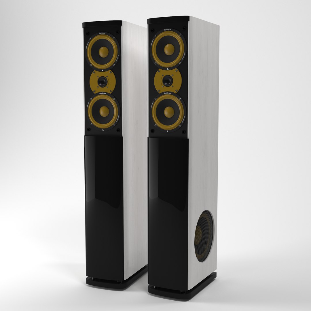 3d model speakers