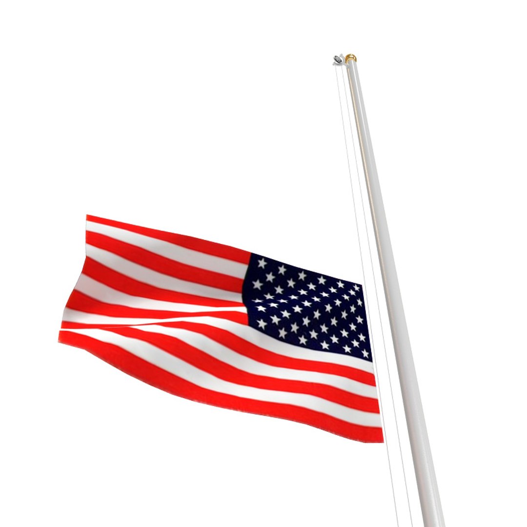 3d Flagpole Animation Britains Model