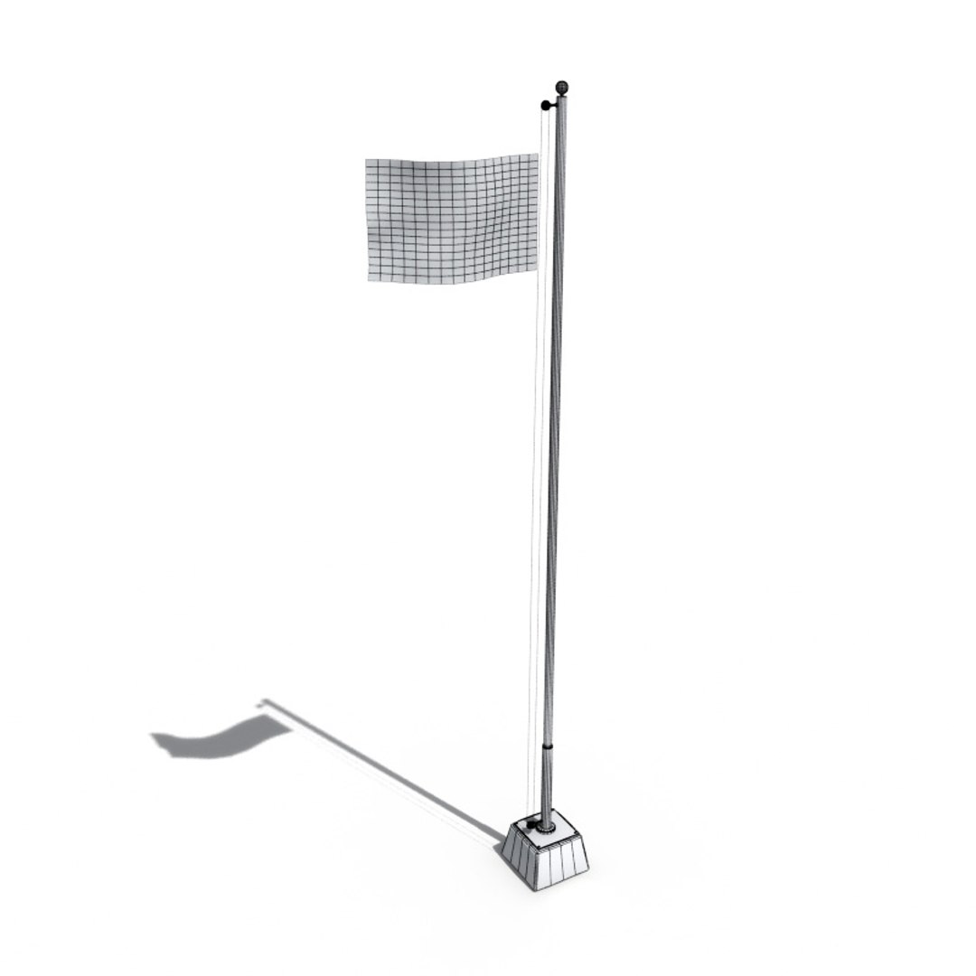 3d Flagpole Animation Britains Model