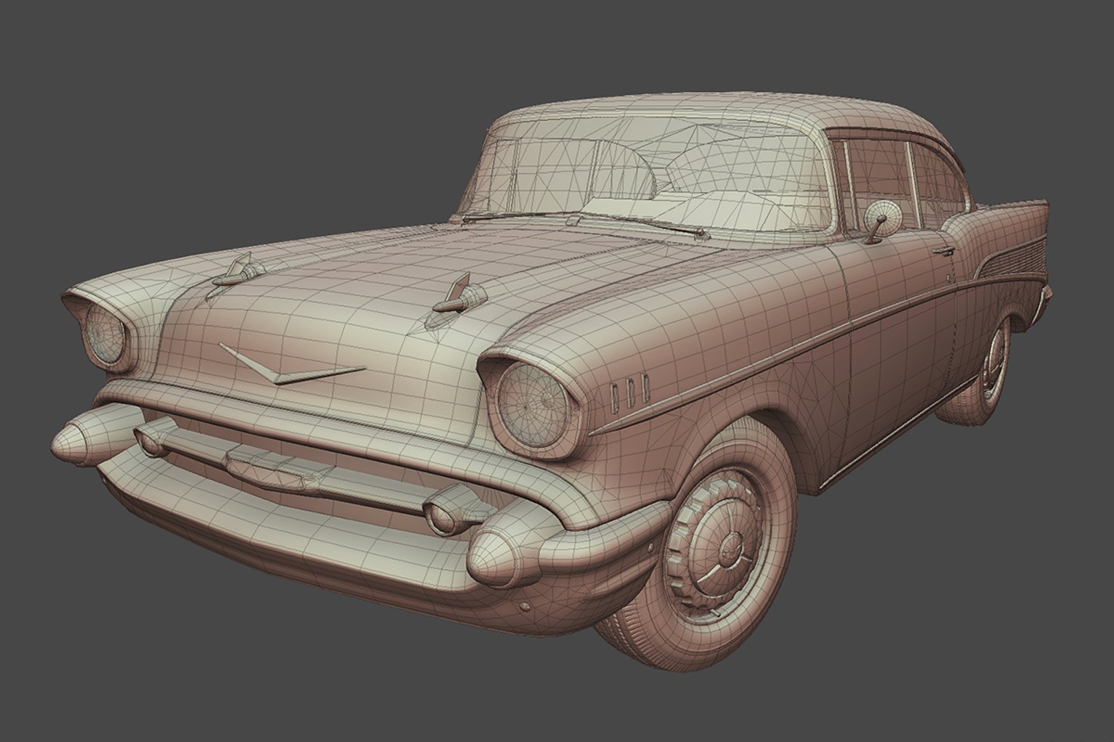 3D Chevrolet Bel Air 1957 - TurboSquid 1263487