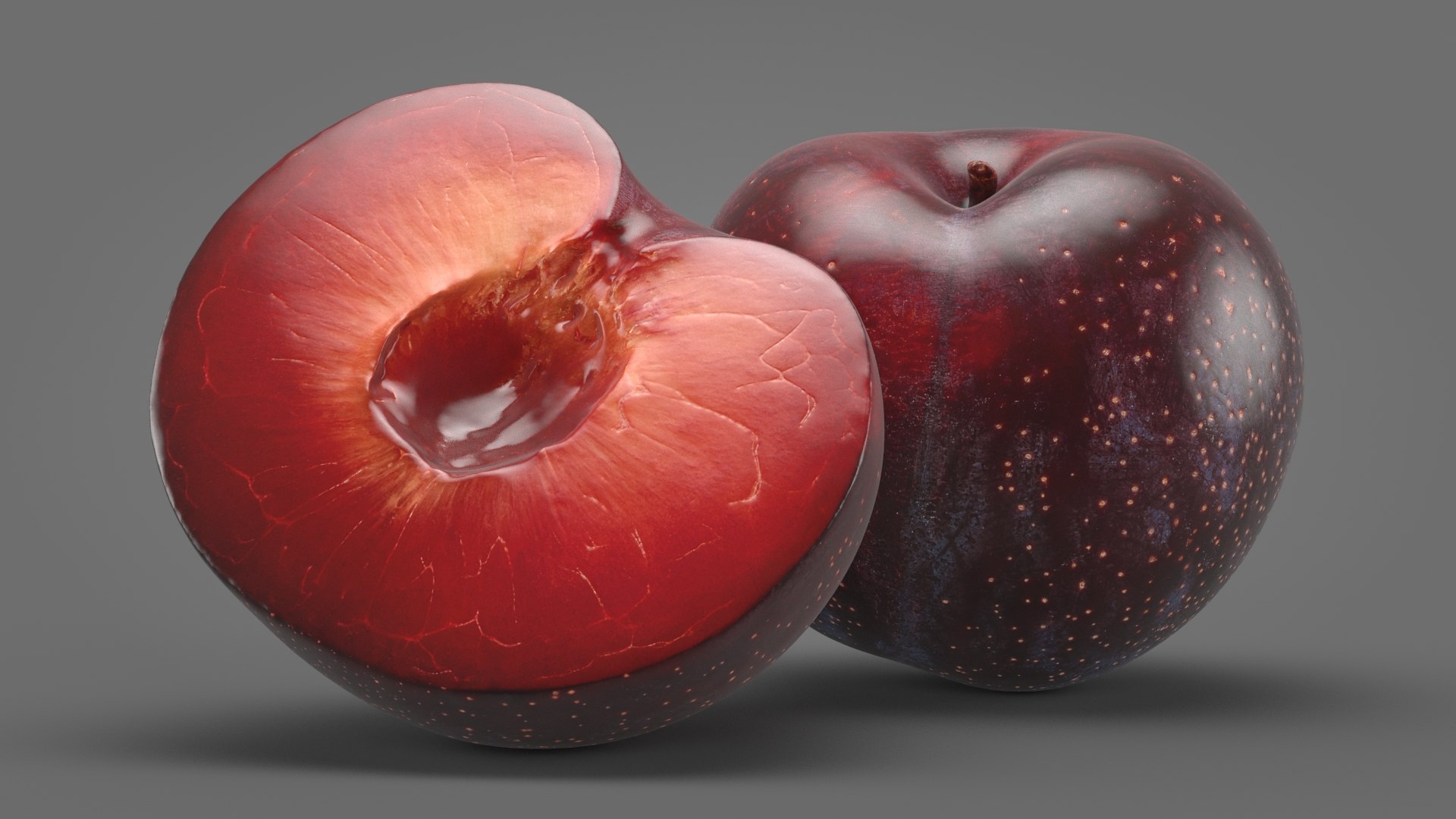 Plum 01 3D model - TurboSquid 2047756