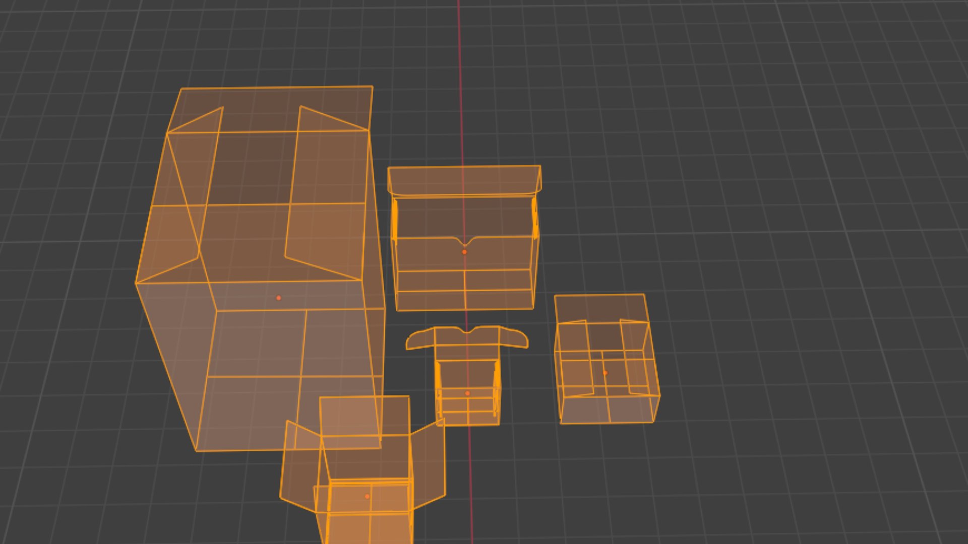 3D Model Cardboard Boxes 3D Model Collection - TurboSquid 2210801
