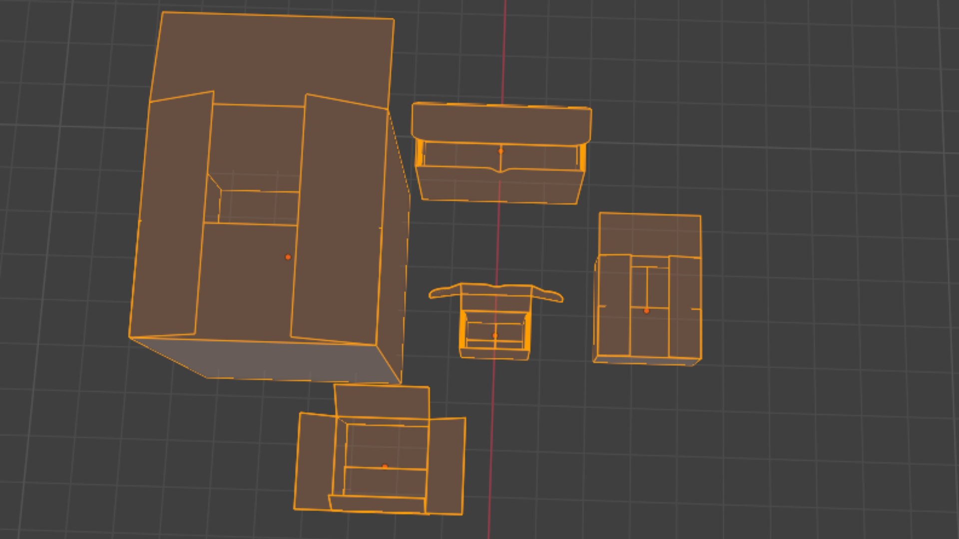 3D Model Cardboard Boxes 3D Model Collection - TurboSquid 2210801