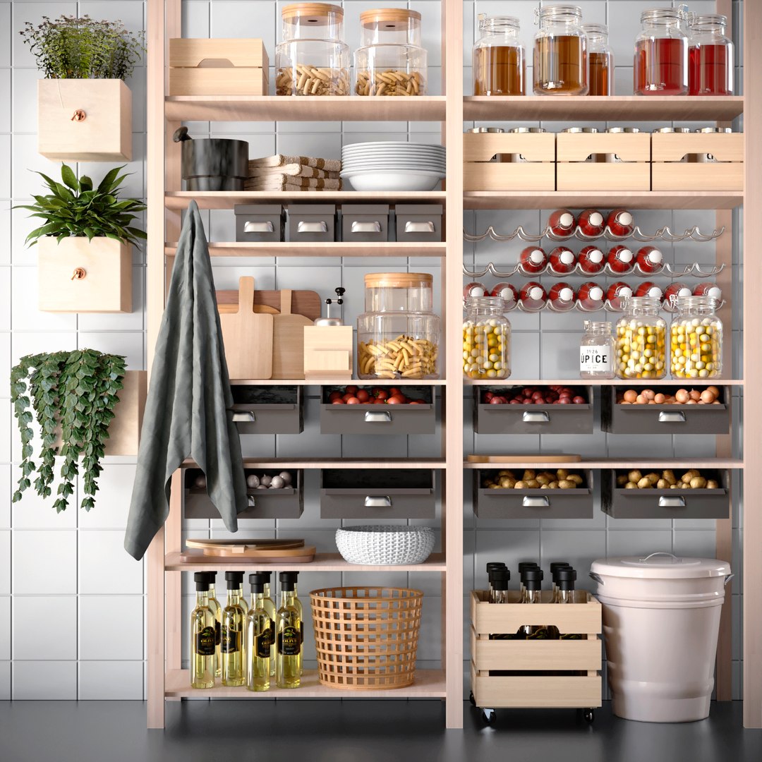 3D Model Kitchen Rack - TurboSquid 1410865