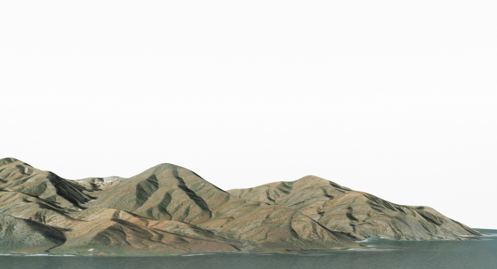 Realistic Terrain 3D Model - TurboSquid 1394202