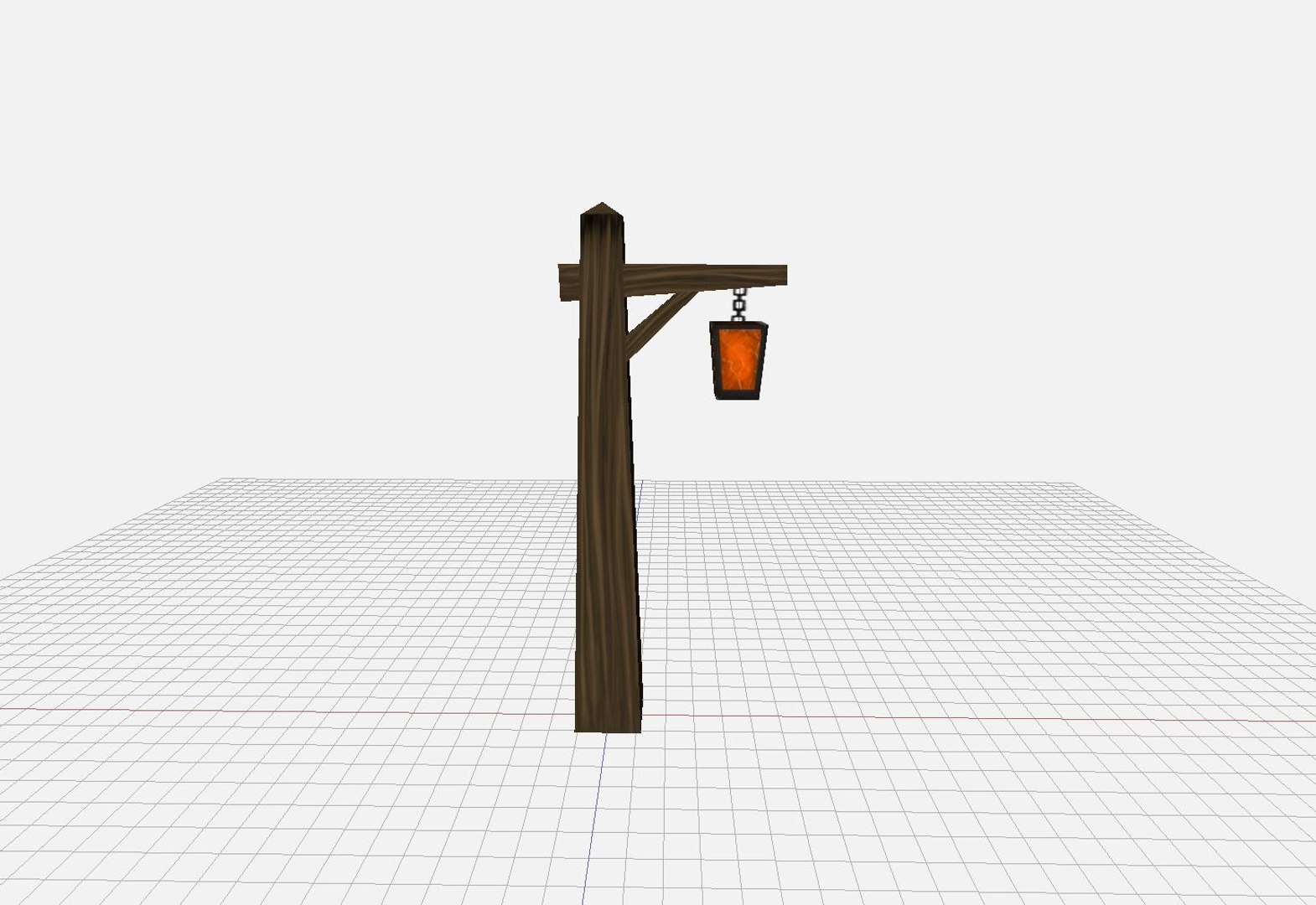 Lamp Post 3d Obj