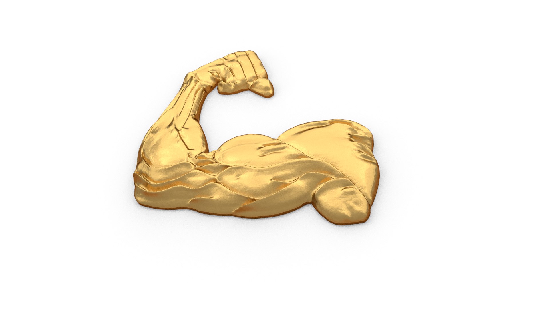 3D Model Muscle Arm Pendant - TurboSquid 2254629