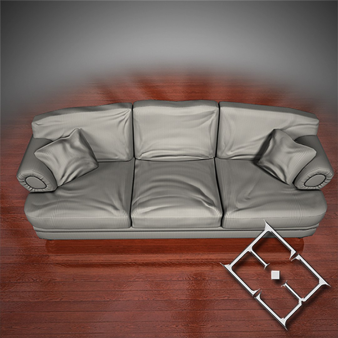 3ds Max Sofa Uv Maps