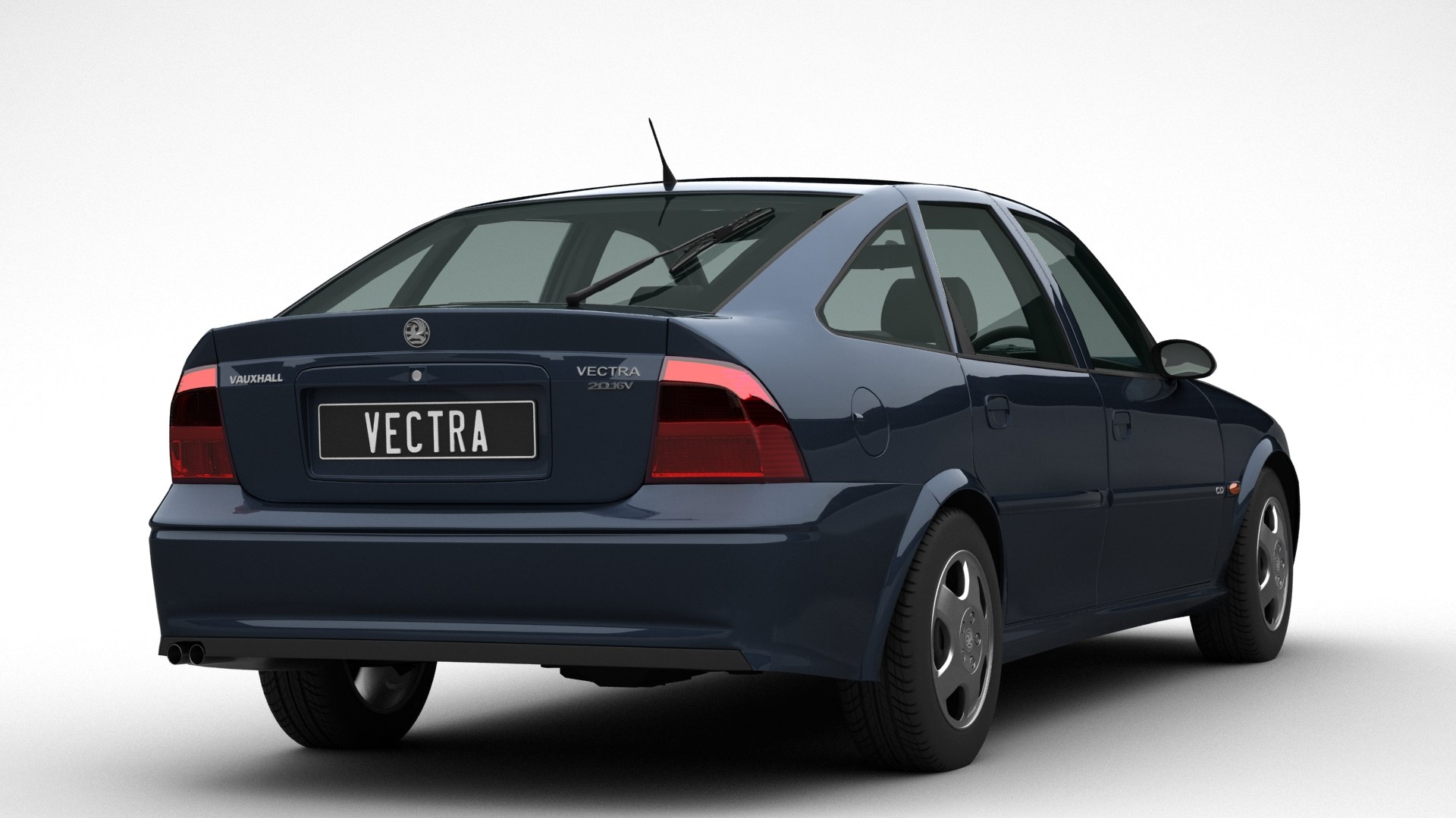 Vauxhall Vectra B HB Facelift 3D Model - TurboSquid 2010849
