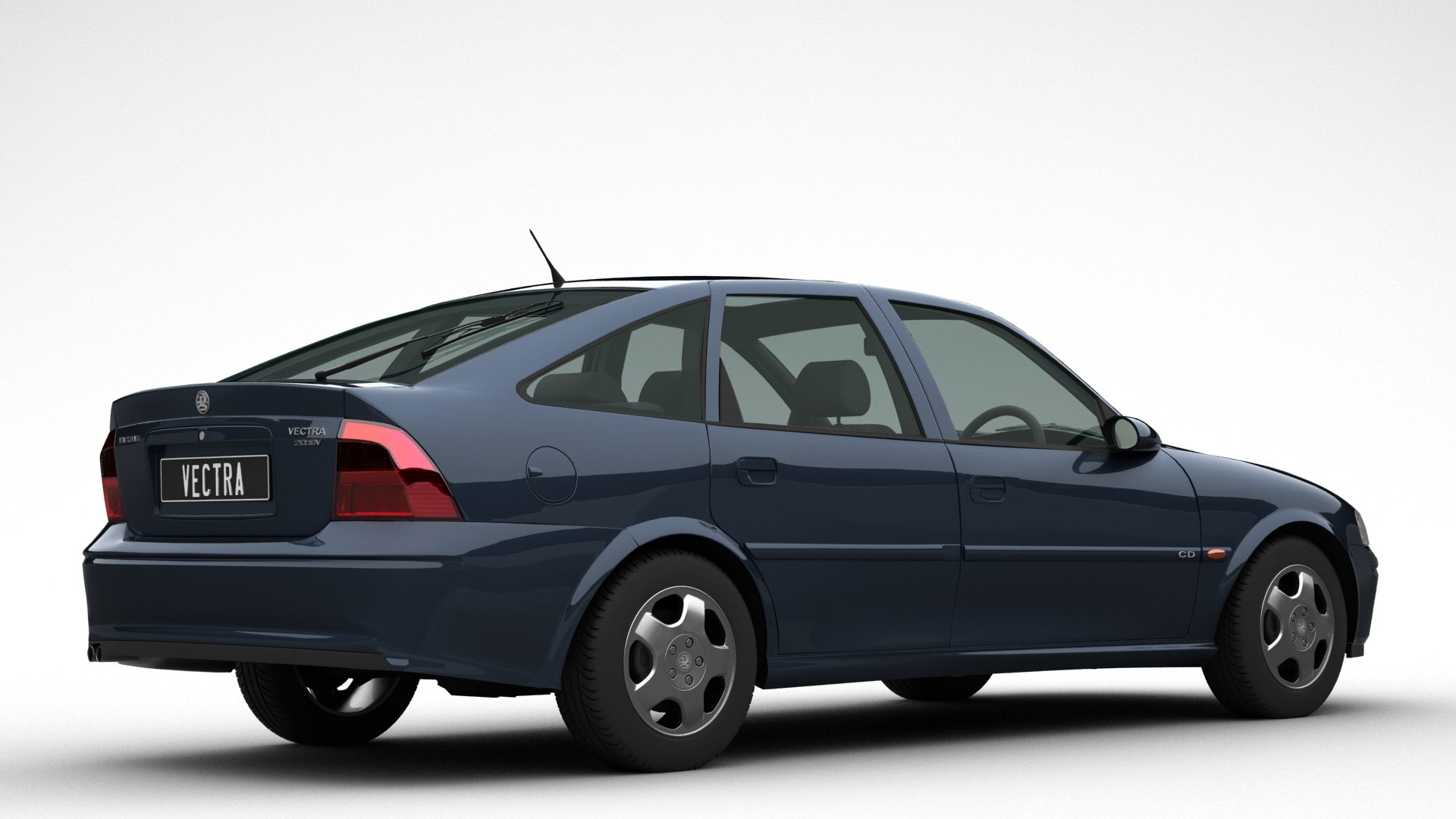 Vauxhall Vectra B HB Facelift 3D Model - TurboSquid 2010849