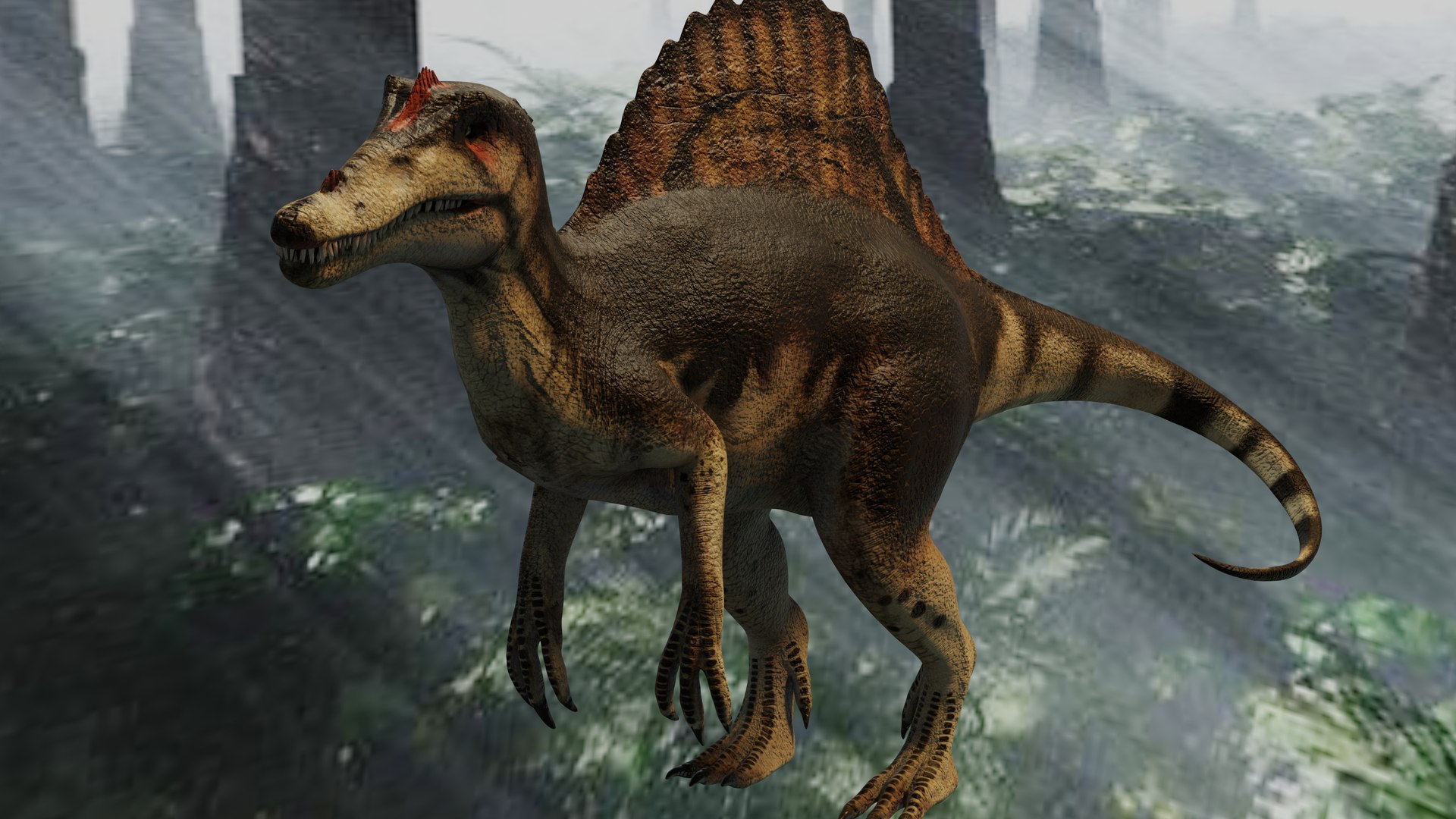 Spinosaurus Animated 3D Model - TurboSquid 1944561