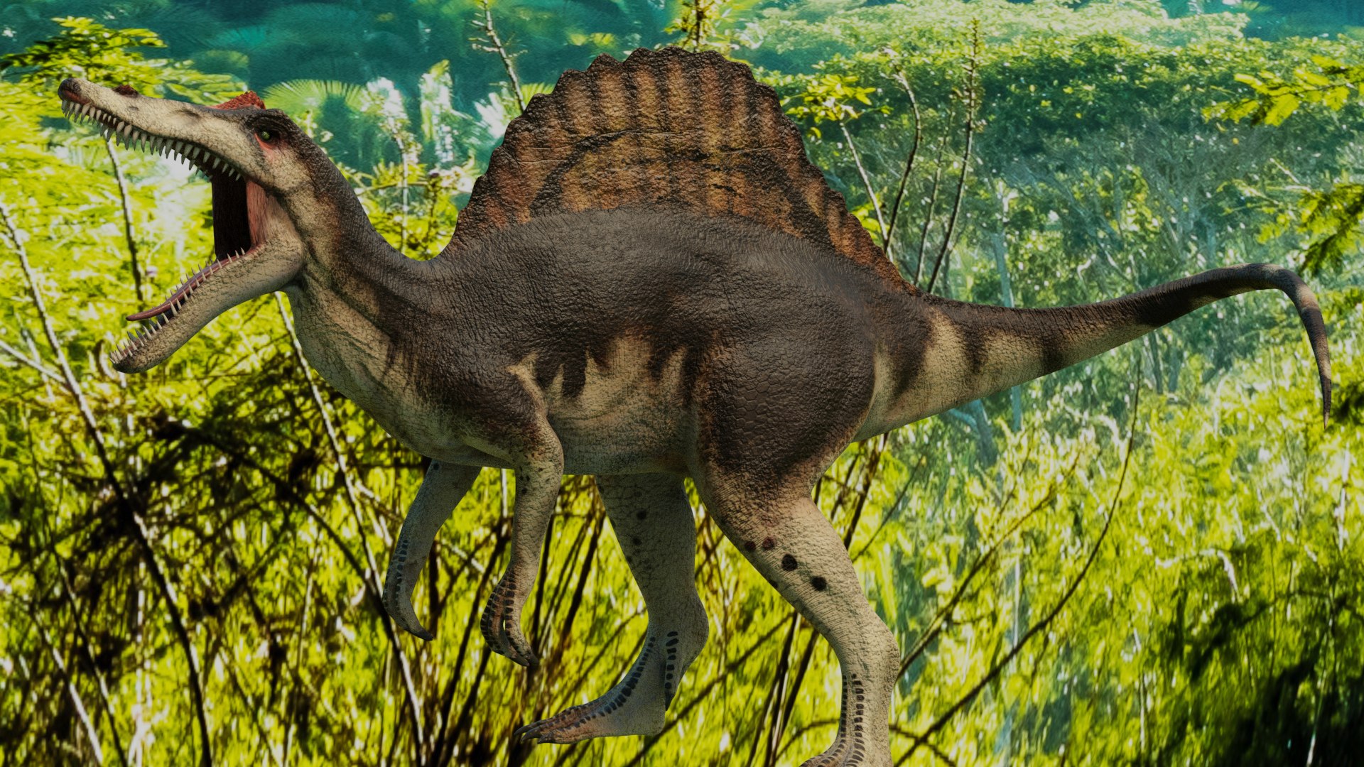 Spinosaurus Animated 3D 모델 - TurboSquid 1944561