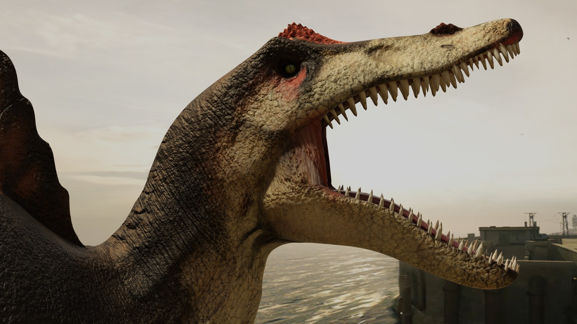Spinosaurus Animated 3D Model - TurboSquid 1944561