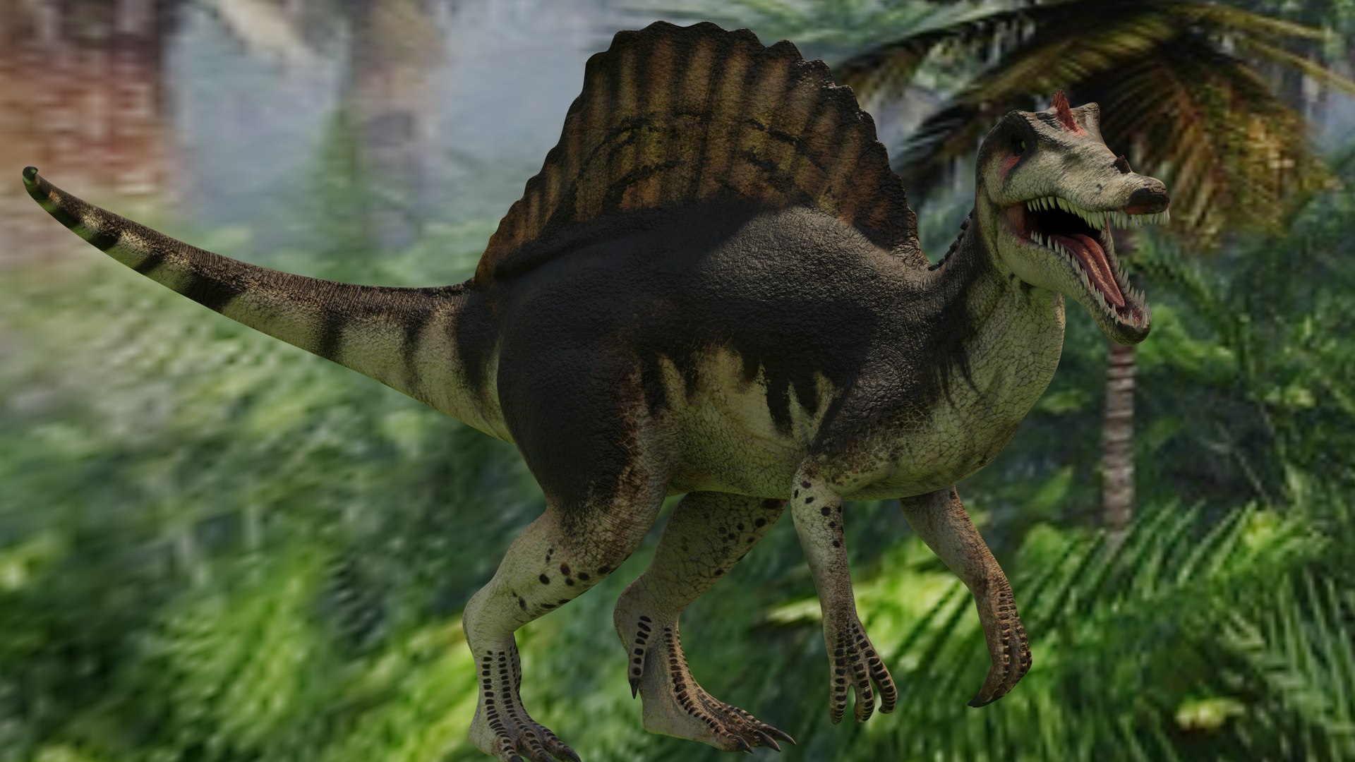 Spinosaurus Animated 3D Model - TurboSquid 1944561