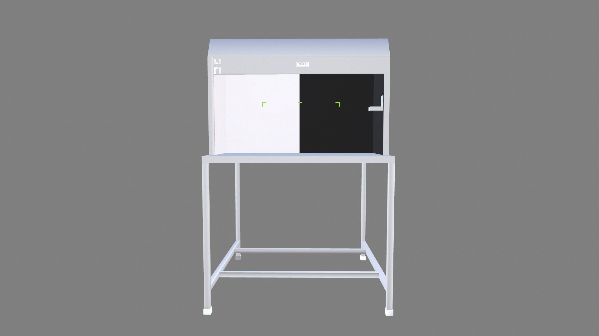 Inspection Booth 3D Model - TurboSquid 2316861