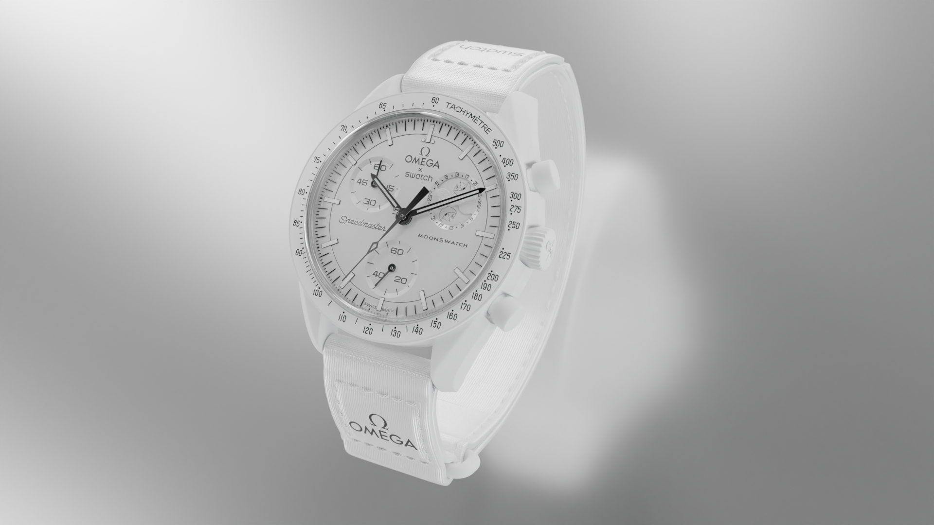 Moonswatch Mission To The Moonphase - Full Moon 3D - TurboSquid 2225416