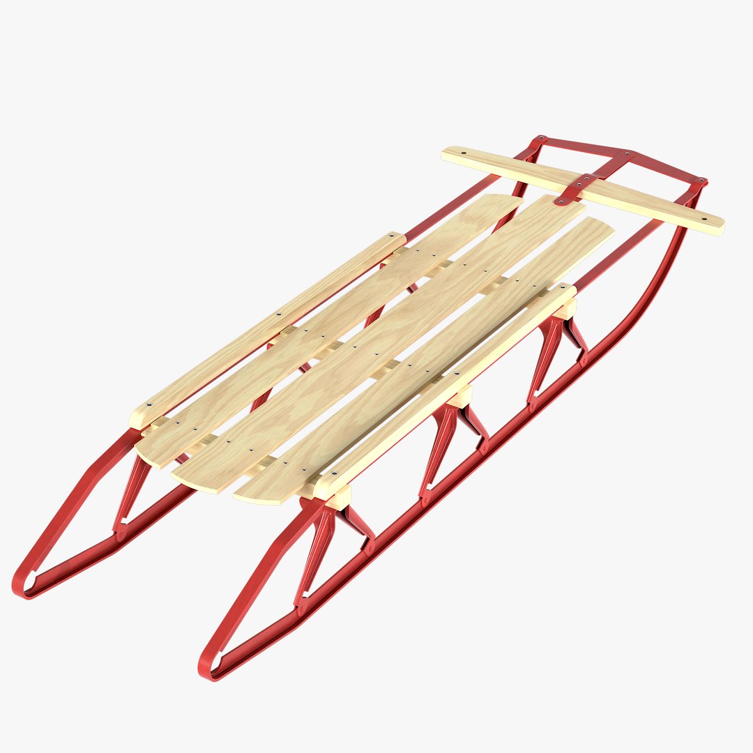 Sled 3D Model - TurboSquid 2158808