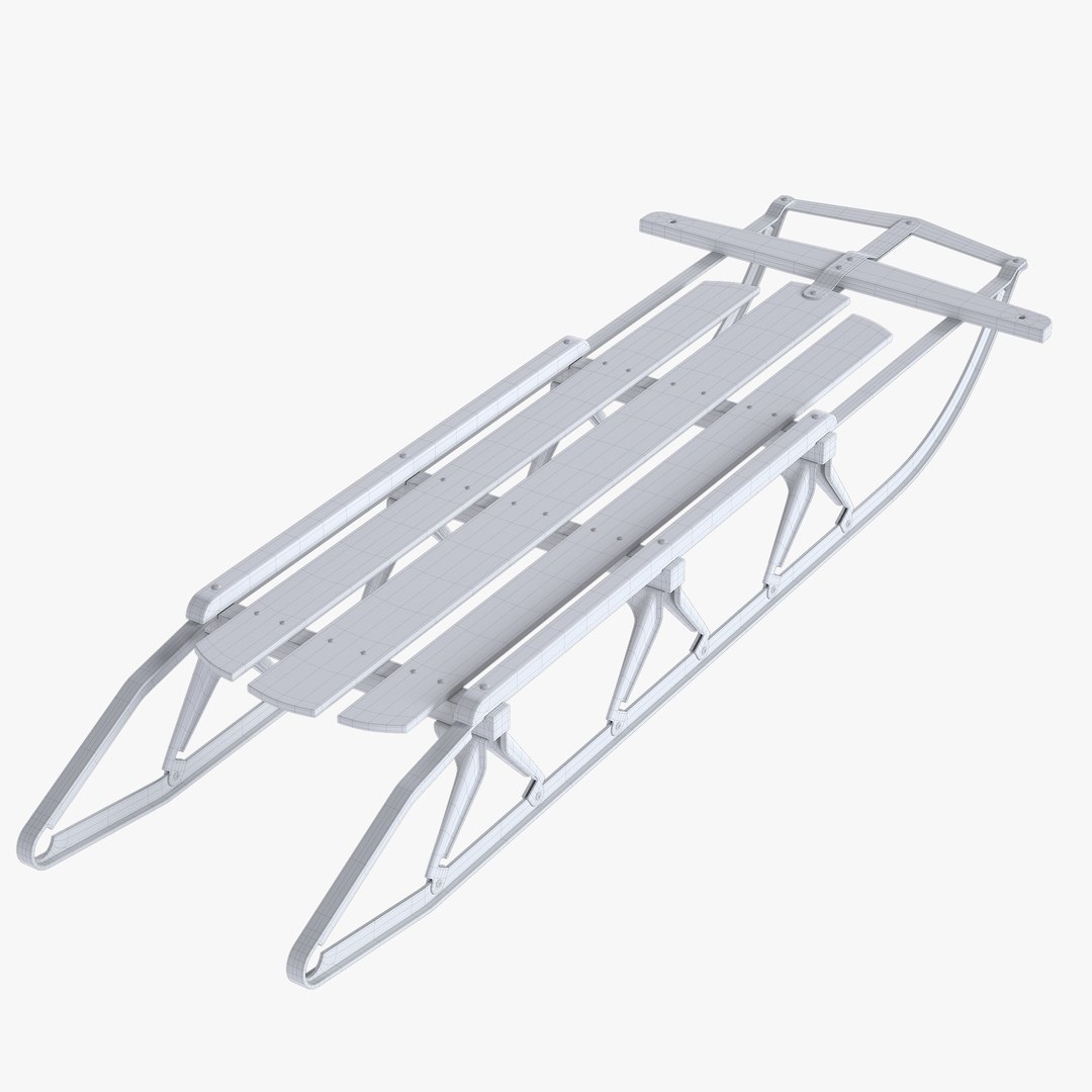Sled 3D model - TurboSquid 2158808