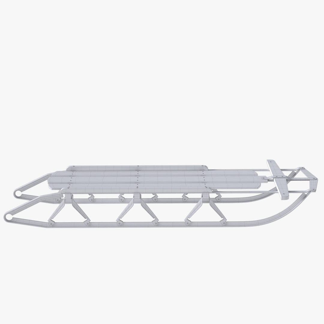 Sled 3D model - TurboSquid 2158808
