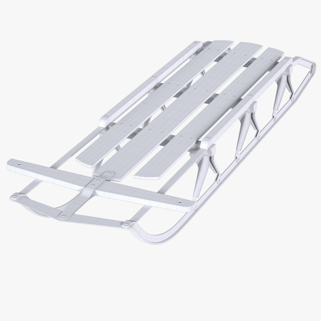 Sled 3D Model - TurboSquid 2158808