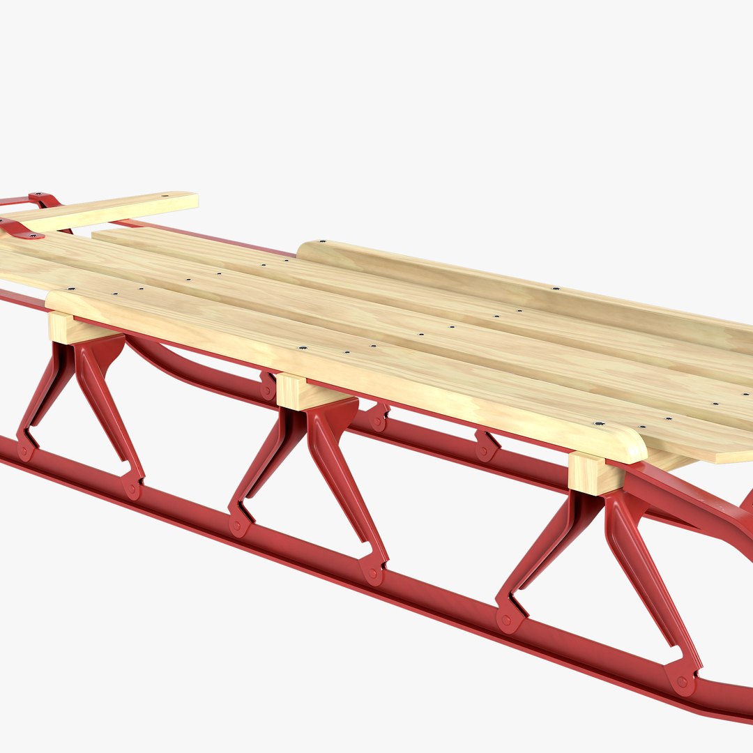 Sled 3D Model - TurboSquid 2158808