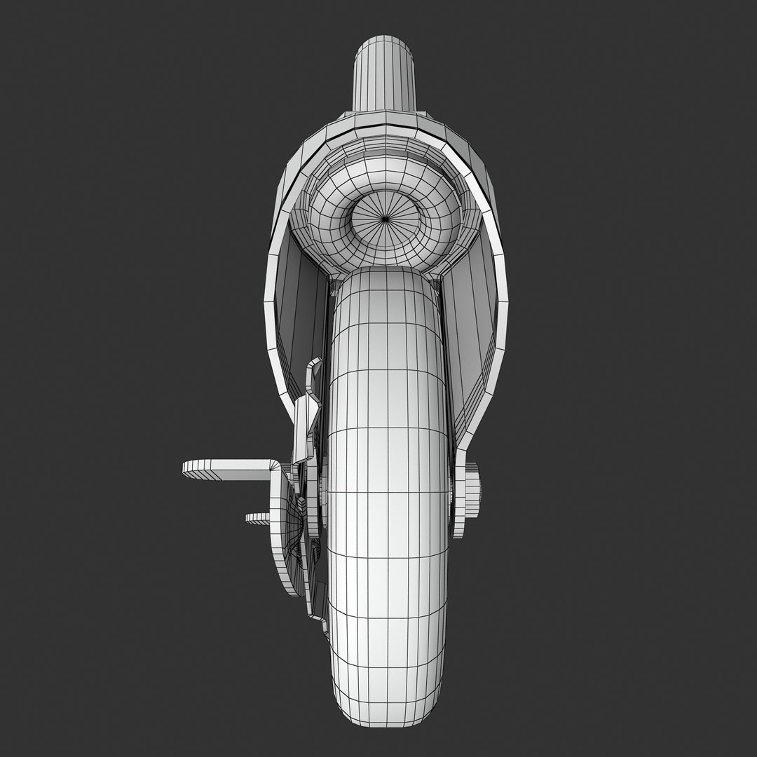 3d Caster Wheel Model