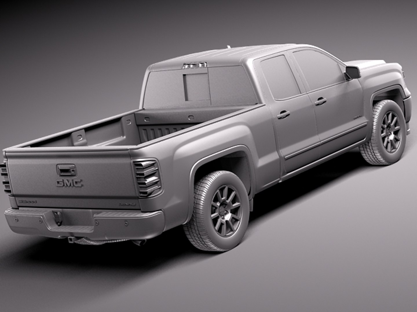 3d 2012 2014 Pickup Gmc Sierra