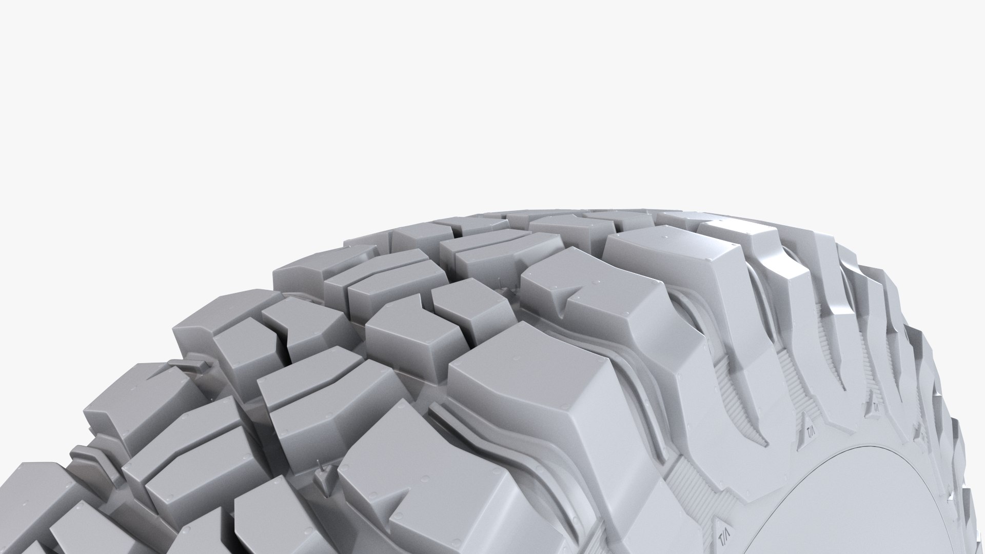 3D Model BFGoodrich MUD TERRAIN TA KM3 Tires - TurboSquid 2277449